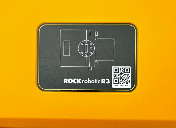 Where is the Serial Number for my ROCK LiDAR unit